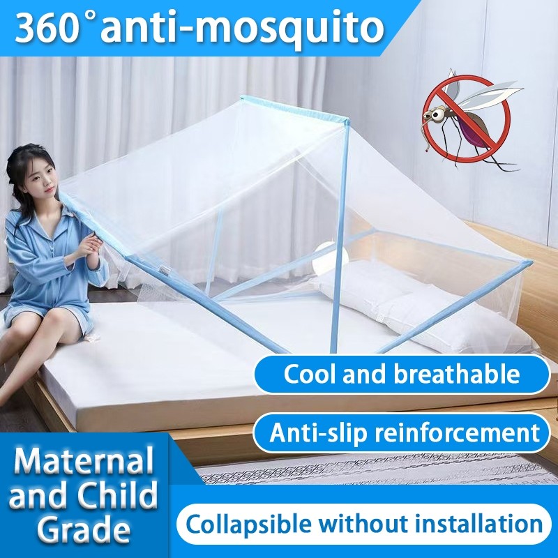 Foldable Mosquito Net Children/adults 1.8King/1.5Queen Bed Size ...