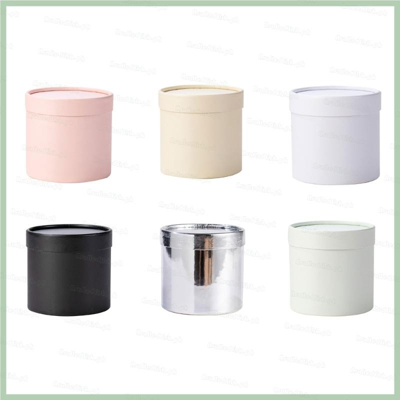 As Empty Round Boxes with Lids Cardboard Flower Package Box Wedding ...