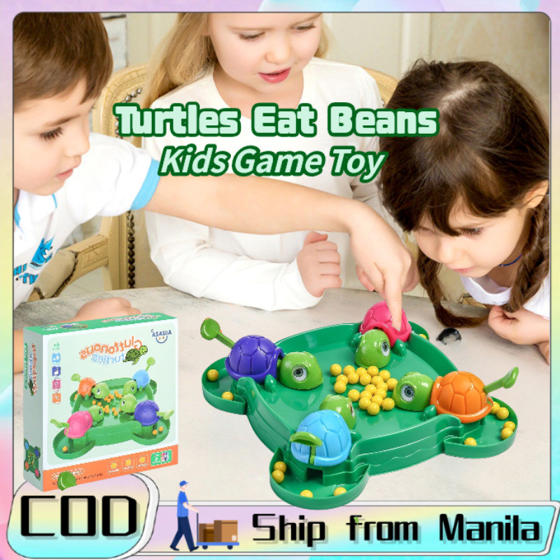 Turtle Eating Beans Toy Hungry Turtle Table Board Game Parent-Child ...