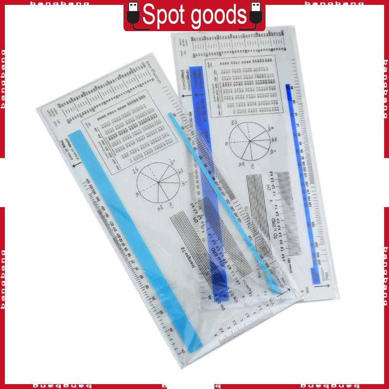 Bang ECG ECG Reference Ruler Measuring Tool Plastic Ruler ...