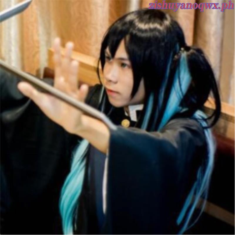 Anime Demon Slayer Cosplay Wig Kamado Nezuko Muichiro Tokito Kamado ...