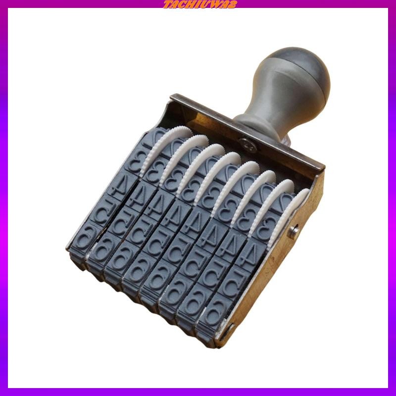 [Tachiuwa2] Numbering Stamp Numbering Stamp Trolley 8 Bands Number ...