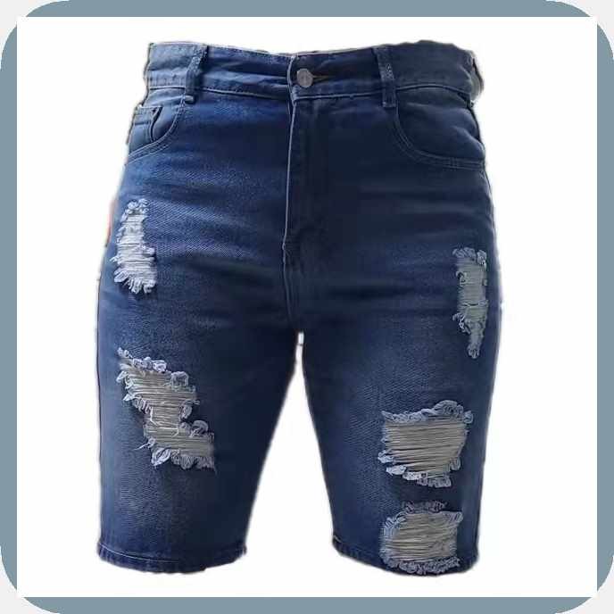8407.PH>Fashion)l>Tattered*r?Ripped*W?Denim*k?Shorts*s?For*nZ>Men)YO ...