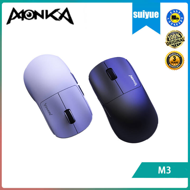 MONKA M3 wireless the third mock examination game mouse 2.4g Bluetooth ...