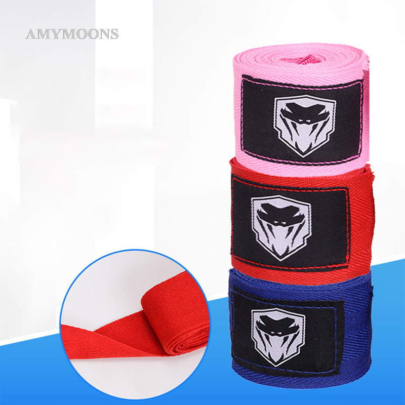 Amymoons Boxing Bandage Elastic Hand Bandage 5m Muay Thai Fighting ...