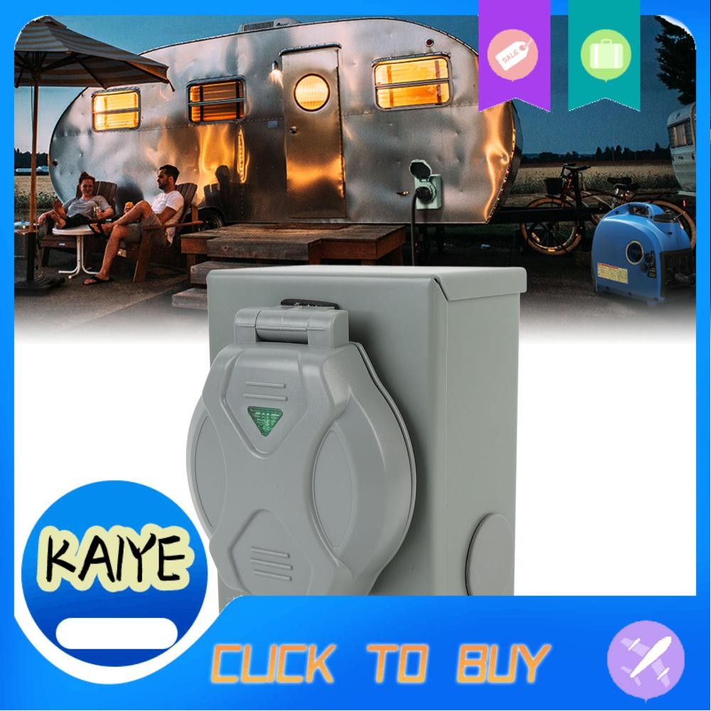 Kaiye RV Power Inlet Plug Easy To Install 125V 250V NEMA L14-30P 30 Amp ...