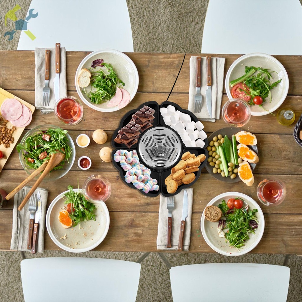 2 in 1 Electric Smores Maker Tabletop Indoor Electric Marshmallow ...