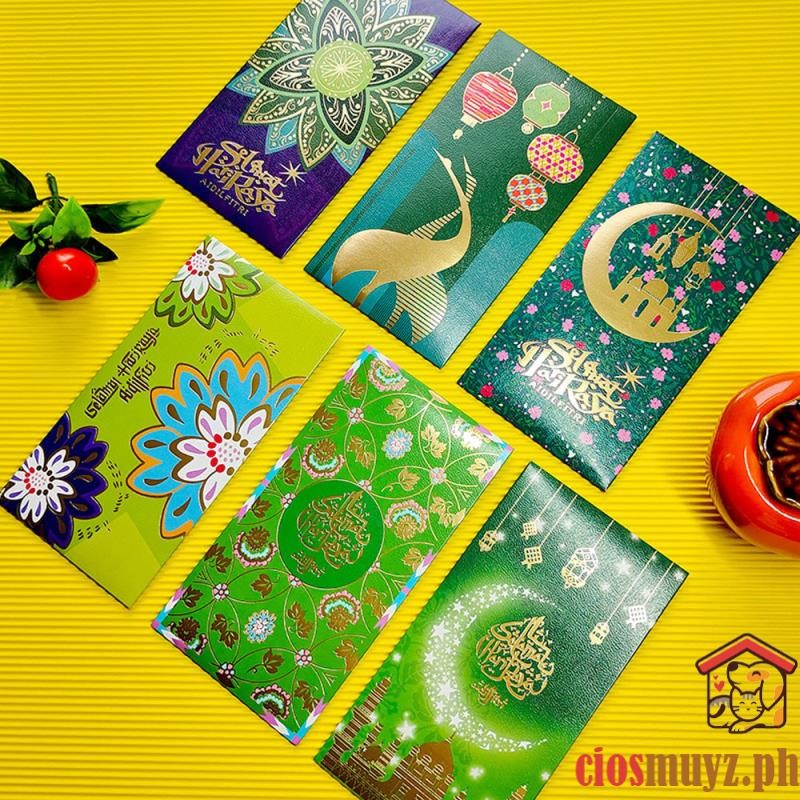 6PCS Ramadan Folding Envelope Angpau Packet 2025 Raya Angpao Festival ...