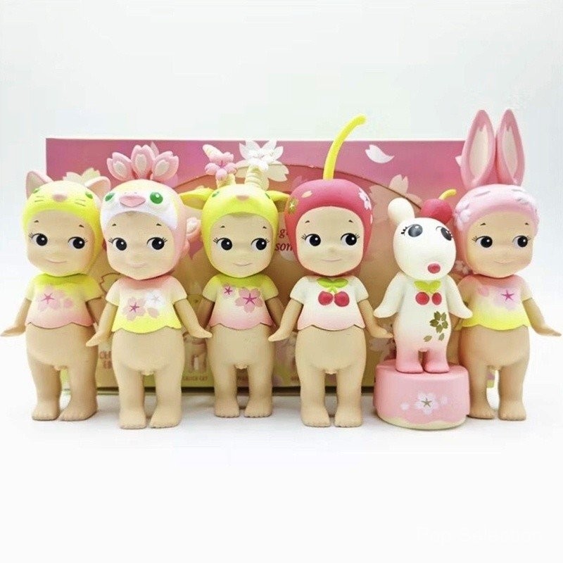 6Pcs/Set 8cm Japan Anime Character Goods Sonny Angel Sakura Animal ...