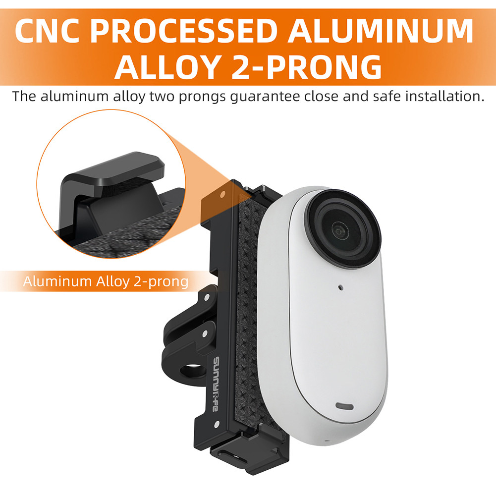 Magnetic Quick-Release Adapter Mount Foldable Cam Stand for Insta360 GO ...