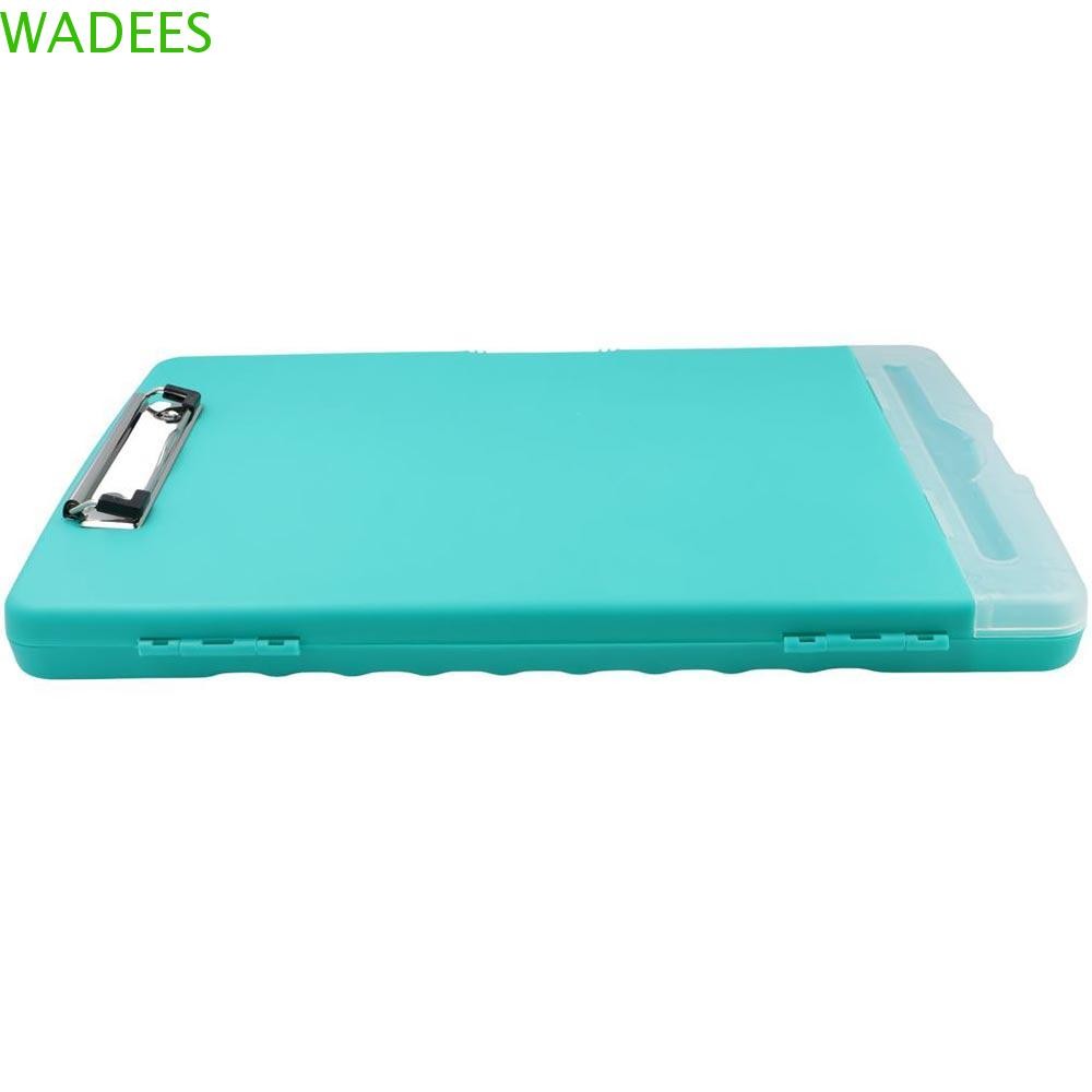 WADEES Clipboard File Box Case Student Plastic File Organizer Office ...