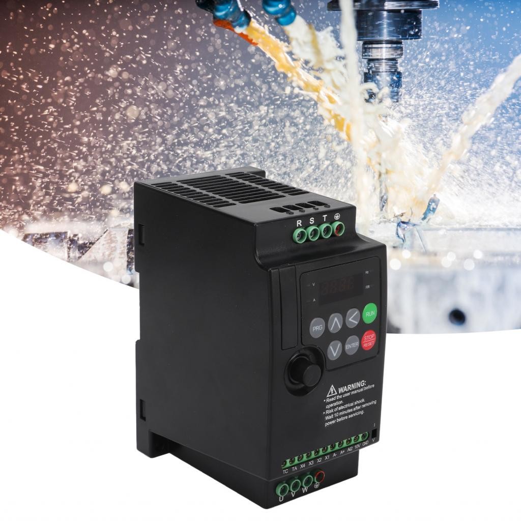 Iuxishop Motor Inverter 3 Phase Variable Frequency Drive 1.5KW Strong ...
