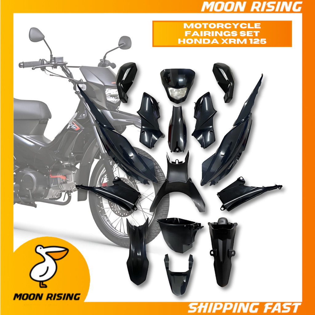 12 IN 1 / 10 IN 1 / 7 IN 1 FULL BODY MOTORCYCLE FAIRINGS SET FOR HONDA ...