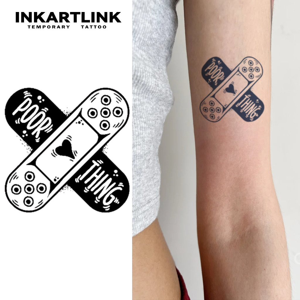 Band-Aid temporary tattoo stickers, waterproof long-lasting magic ...