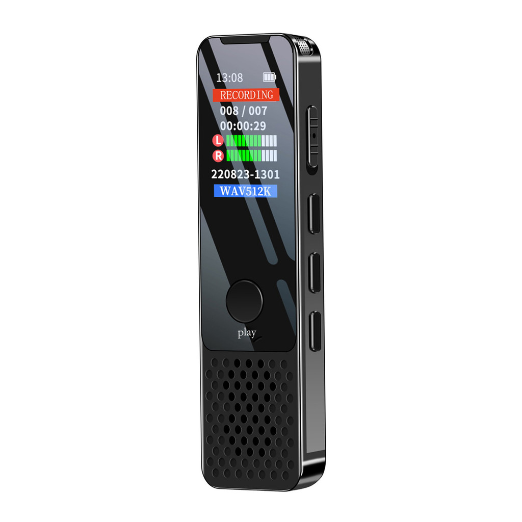 Digital Voice Recorder 64GB Activated Record Playback MP3 Music Player ...