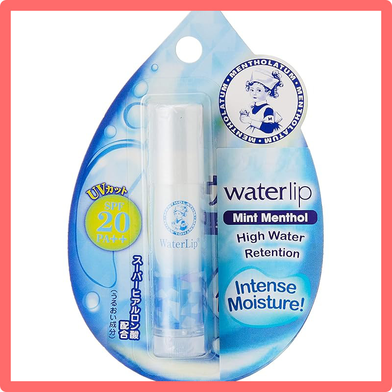 Rohto Pharmaceutical Mentholatum Water Lip Menthol 4.2g(Direct from ...