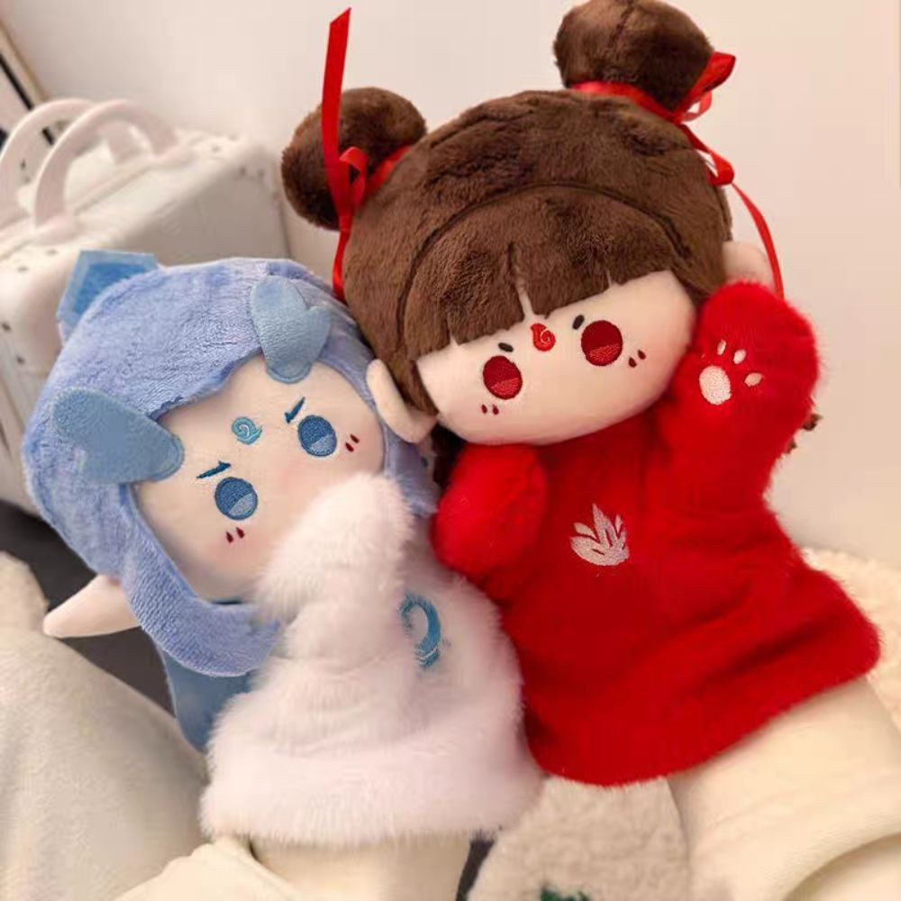 Toy Movie Nezha 2 Hand Puppet Doll Plush Toy Nezha 3 Finger Puppet ...