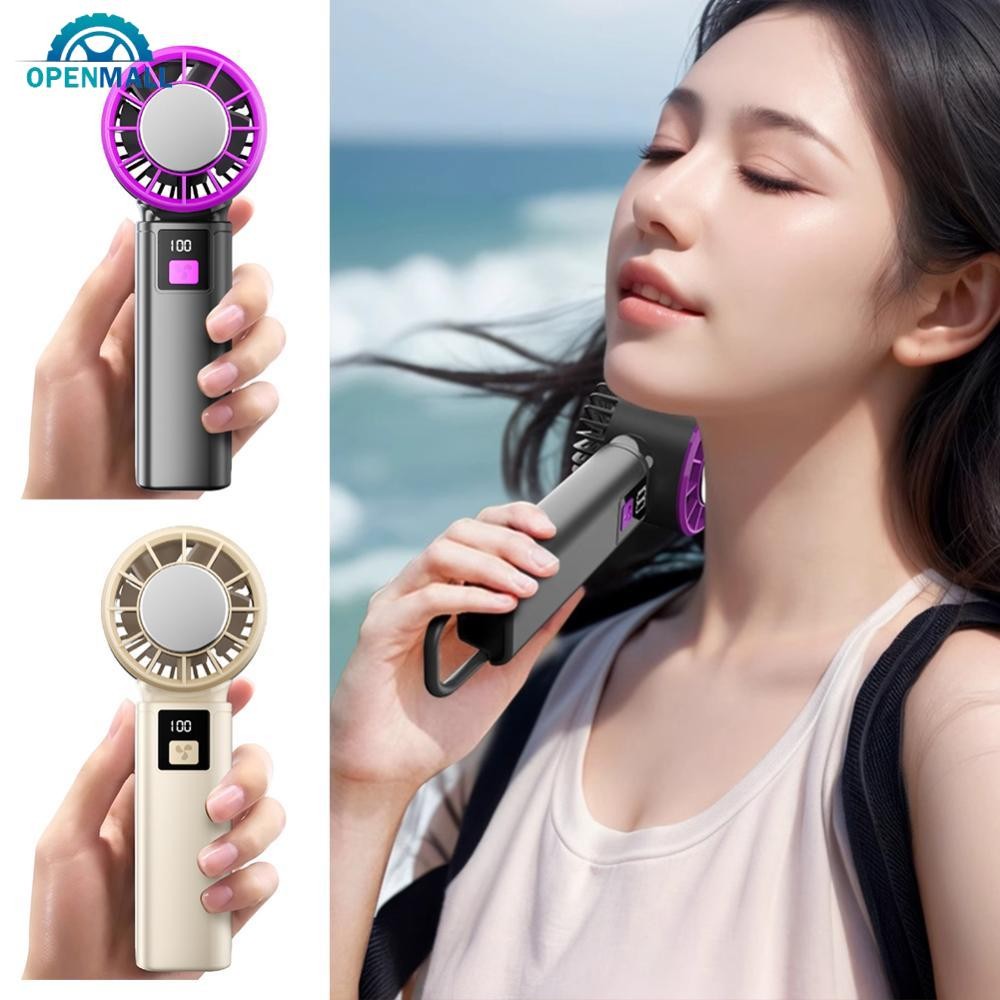 OPENMALL 2000mah Handheld Cooling Electric Fan Super High Quality 5 ...
