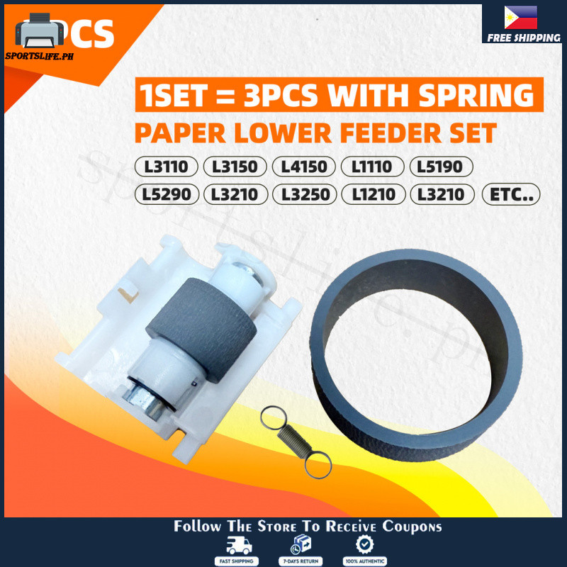 Paper Pickup Roller Kit for Epson L3110 L3116 L3115 L3118 L3119 L3150 L3156 L3158 L3180 L4150 ...