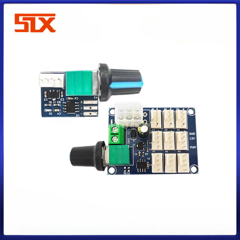 Computer Case Fan Multi-Channel Fan Speed Regulator PWM Speed Regulator ...