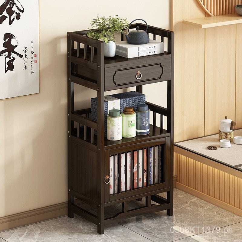 Small Tea Set Tea Leaf Chinese Style Display Rack Storage Source Office ...