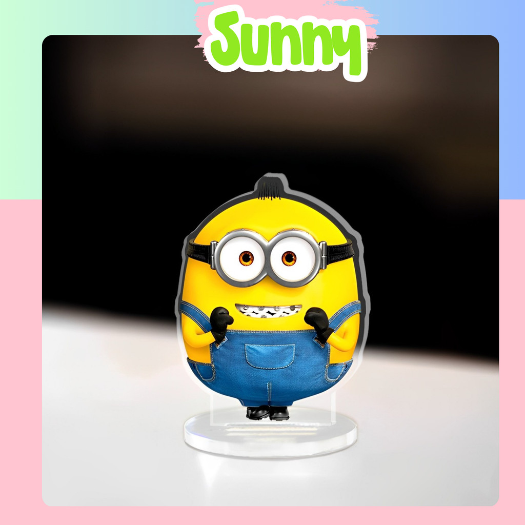 Mini Minions model Kevin Stuart Felonious Gru Standee Chibi animation ...