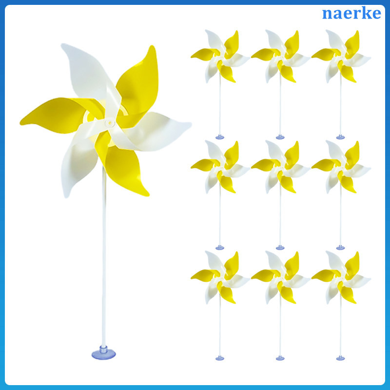 Pinwheel Ornaments for Desk Colorful Windmill Outdoor Decor Primary ...