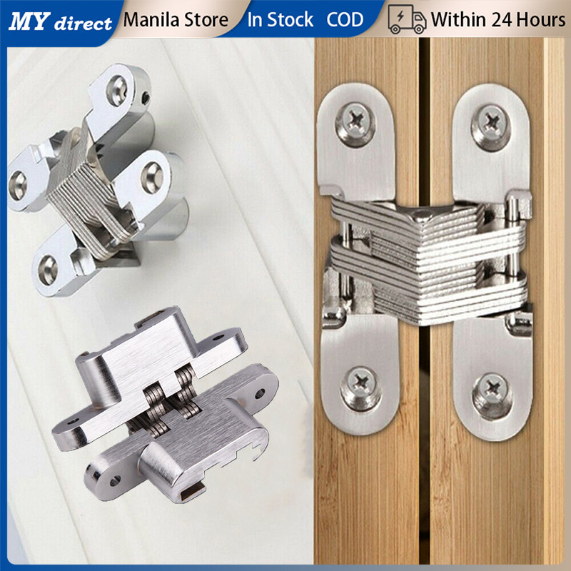 1PC/Hidden Concealed Cross Hinge 180 Degree Swing Invisible Hinge for ...
