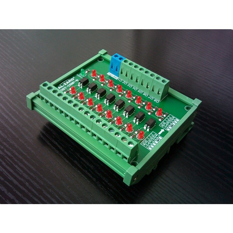 New 8 channel photoelectric isolation module PLC signal level voltage ...