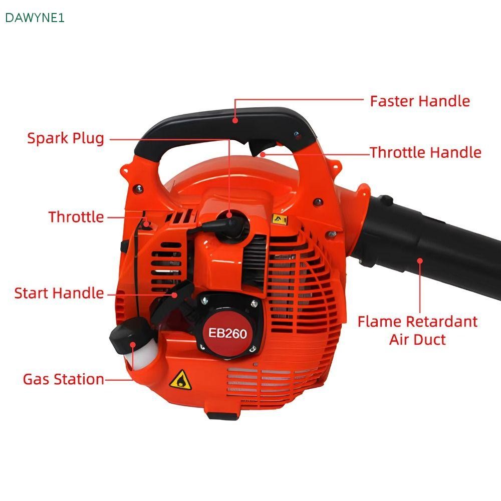 DWAYNE1 Gas Powered Leaf Blower, 2-Stroke Engine Air Volume 0.65L Oil Tank Handheld Blower ...