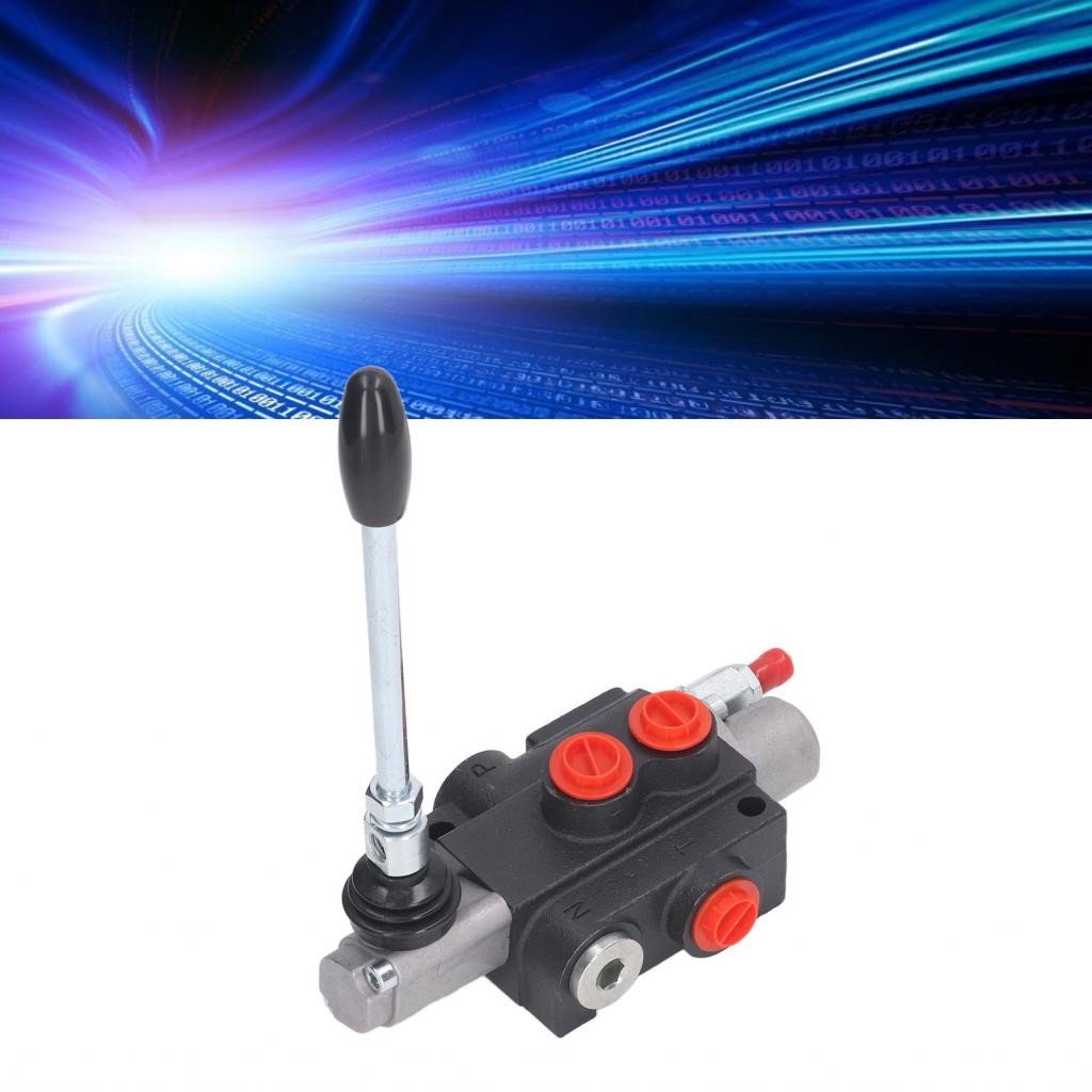 Hydraulic Flow Control Valve Kit 1 Spool Double Acting with Adjustable ...
