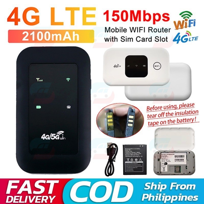 MF800 Pocket WiFi Wireless Router 4G LTE 5G Mini Modem 150Mbps Mobile ...