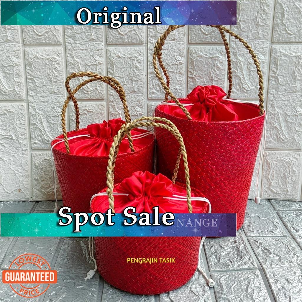 JP1 MERAH Parcel Basket Contents 1 Jar | 2 Jars | 3 Jars Pandan Hampers ...