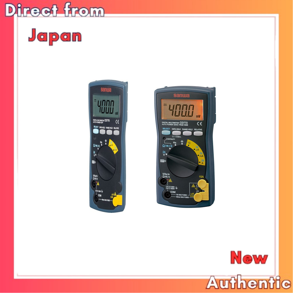 sanwa electric meter Digital multimeter CD series (general purpose ...