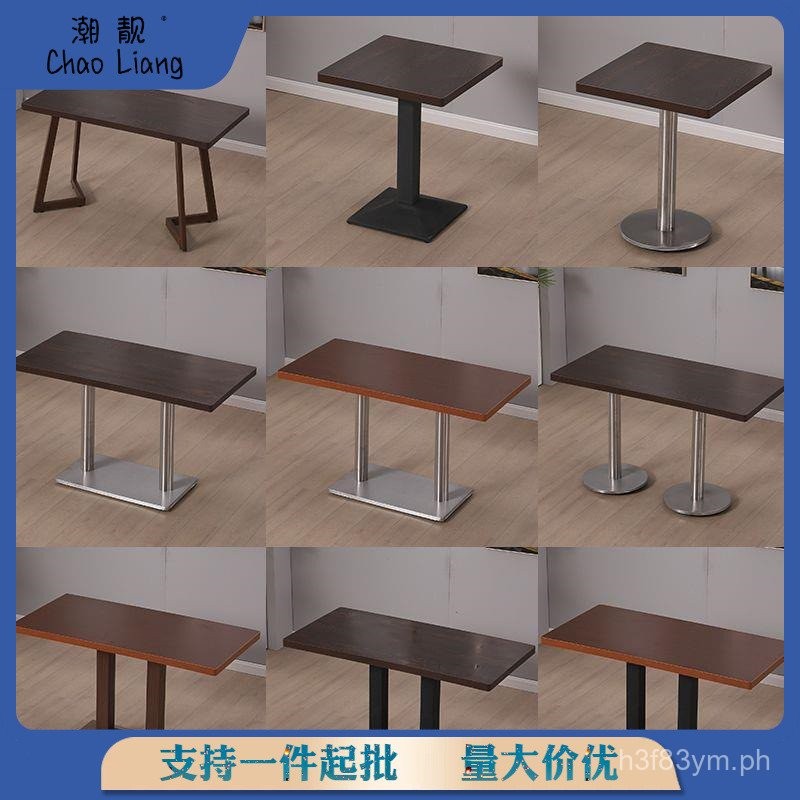 Fast Food Table and Chair Combination Canteen Restaurant Restaurant ...