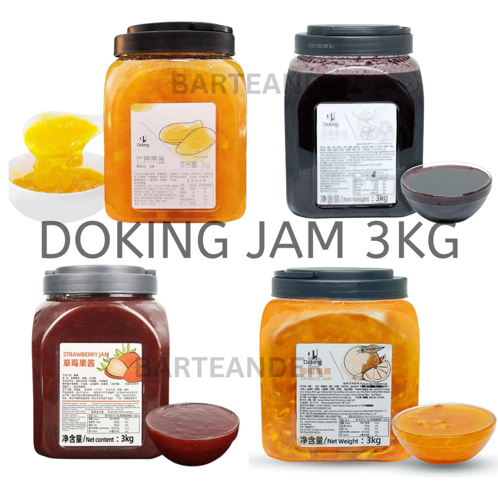 DOKING FRUIT JAM 3KG | Shopee Philippines