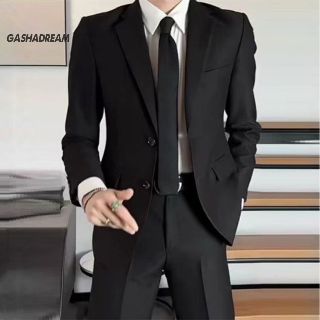 GD| Formal Suit Jacket Groomsman Coat Men's Formal Business Suit Coat ...