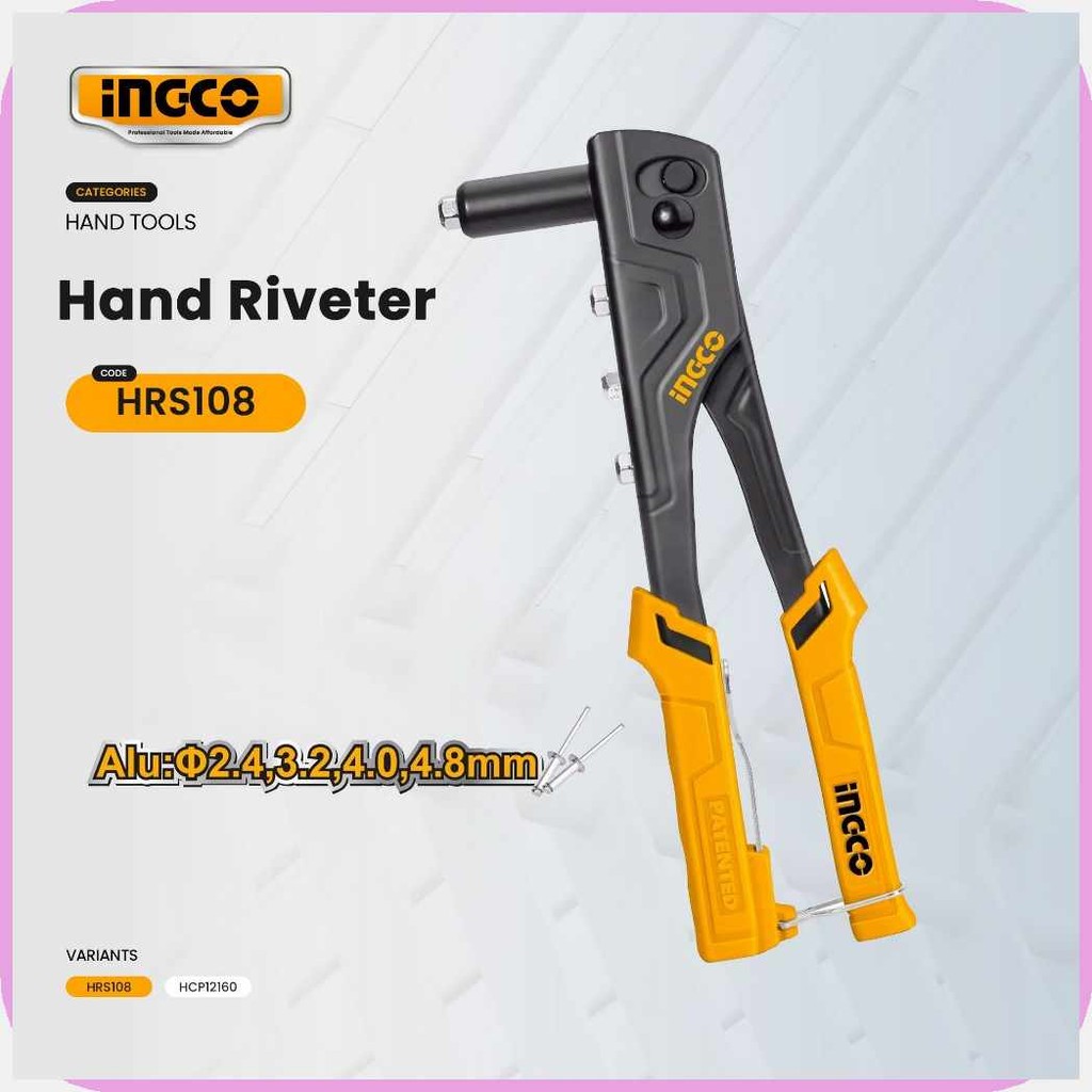 Ingco?Ne#Hand|xJ@Riveter_C:10.5%y:For%B:Installing%Q:Blind%B:Rivets%e ...