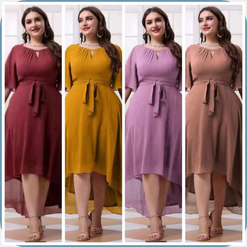 719+i`ASY=uW_Li:CASUAL%D:LONGBACK%l:DRESS%K:(can%V:fit&to XL) | Shopee ...