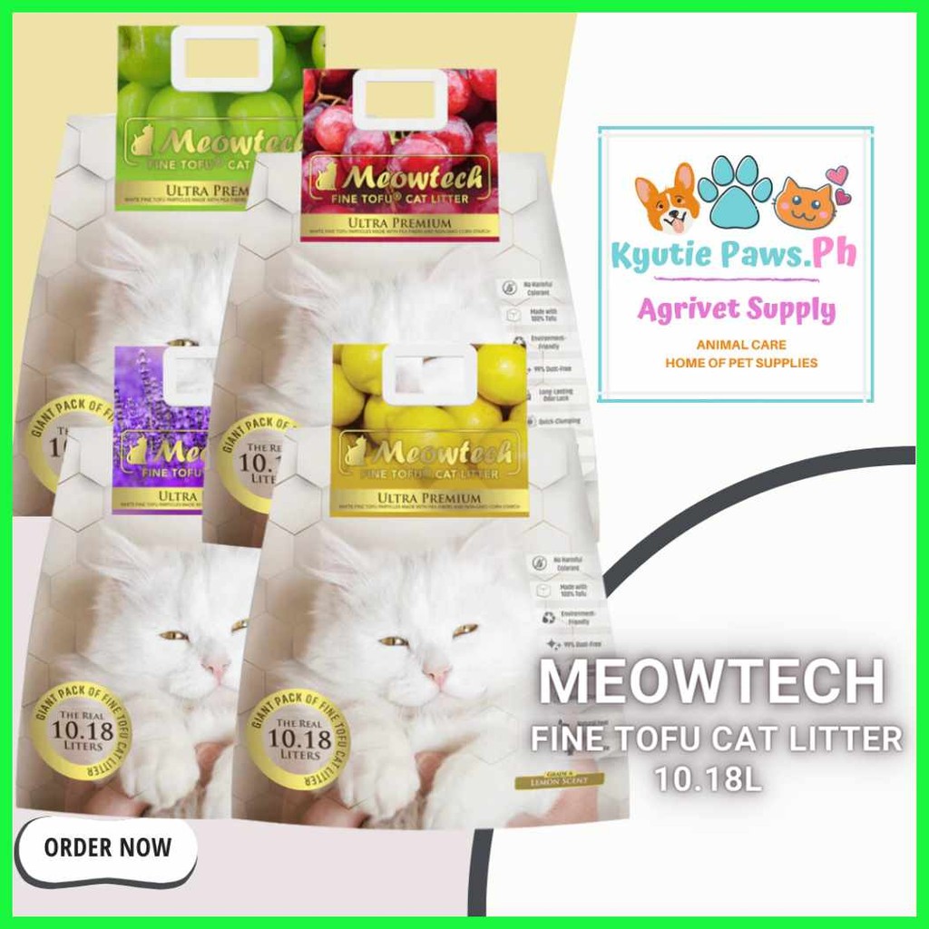 Meowtech#x{Fine[A/tofu>oP)cat}uN)litter}yQ)10.18L | Shopee Philippines
