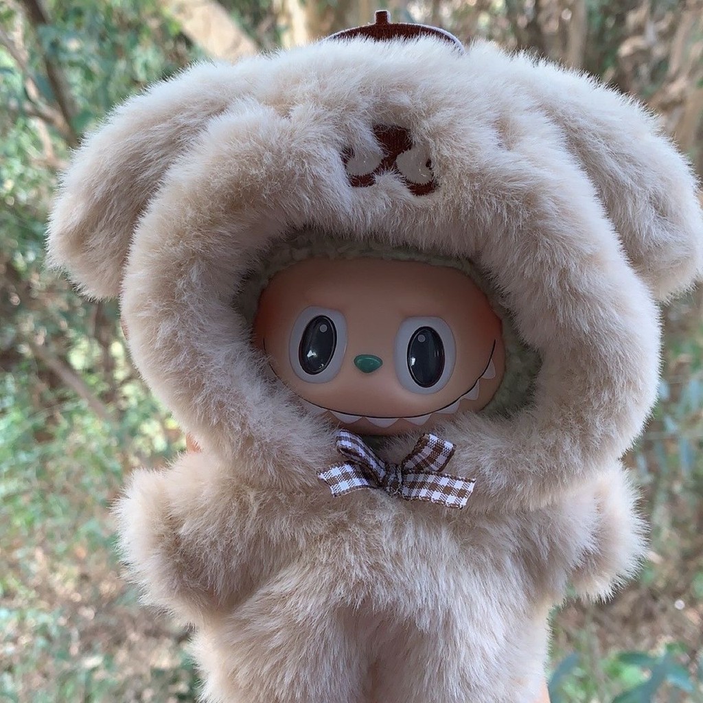 Labubu Vinyl Keychain Outfit | Doll Clothes Accessories for Labubu ...