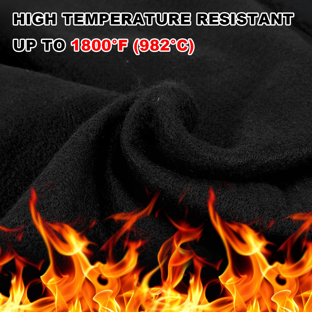 Fireproof Welding Blanket 1800 F Carbon Felt Fire Resistant Mat for ...