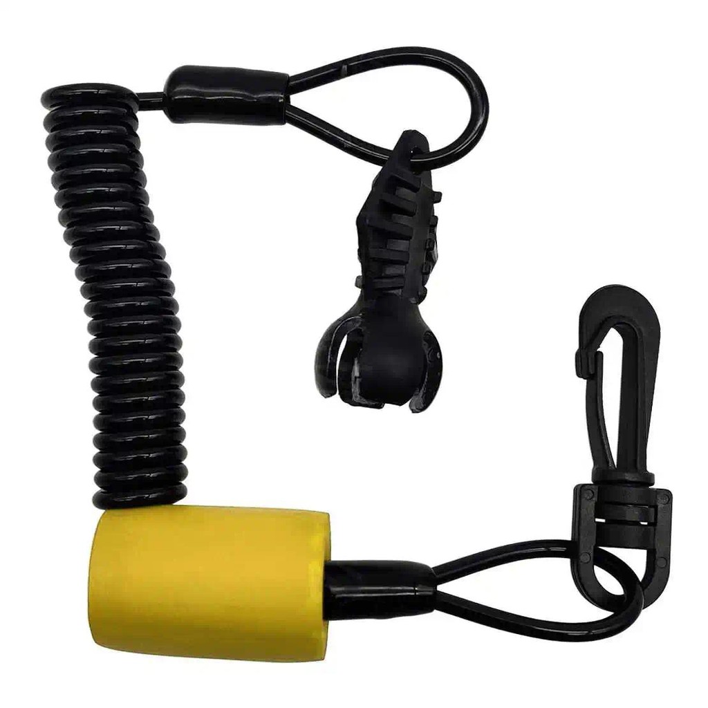 Yellow Safety Lanyard Key Cord Clip Fit for Sea-Doo RXT RXP Spark 900 ...