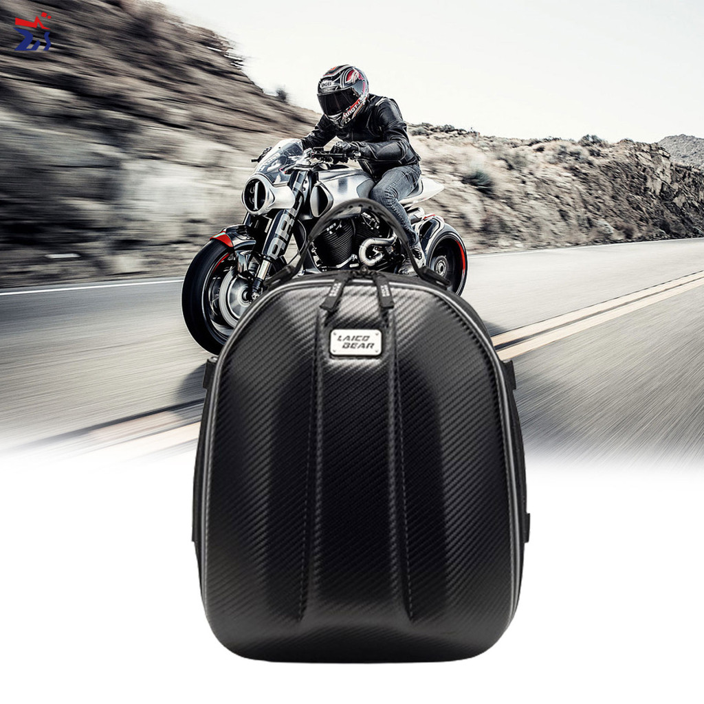 MZ Carbon Fiber Motorcycle Bag Waterproof Motorcycle Tail Bag Tailbag ...