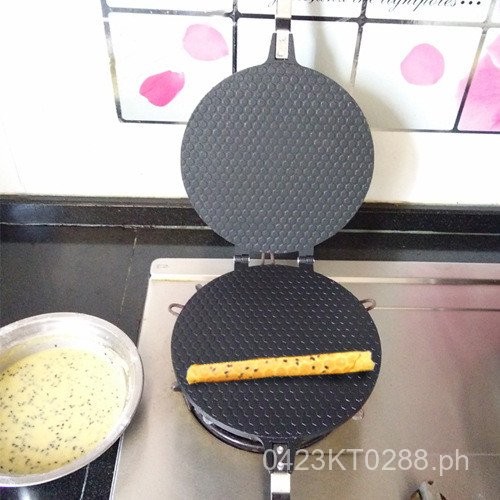 4Cone A52Mold Machine Baking Pan Ice Cream Crispy Double-Sided Gas Egg ...