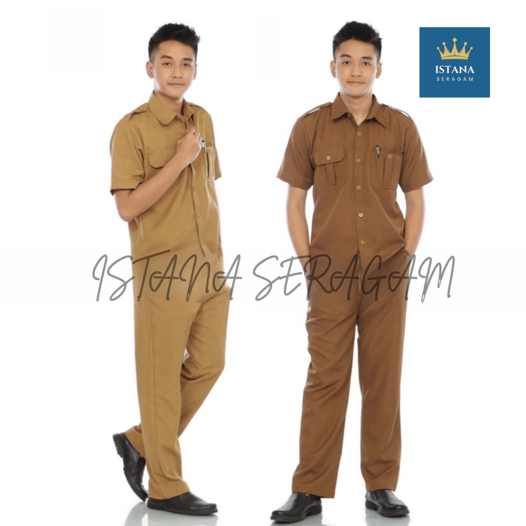 Men's Local Government Civil Servant Uniforms Short Sleeve Civil ...