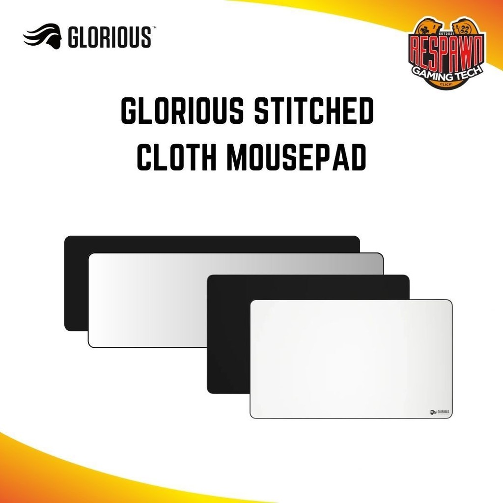 Glorious Stitched Cloth Gaming Mousepads | Shopee Philippines