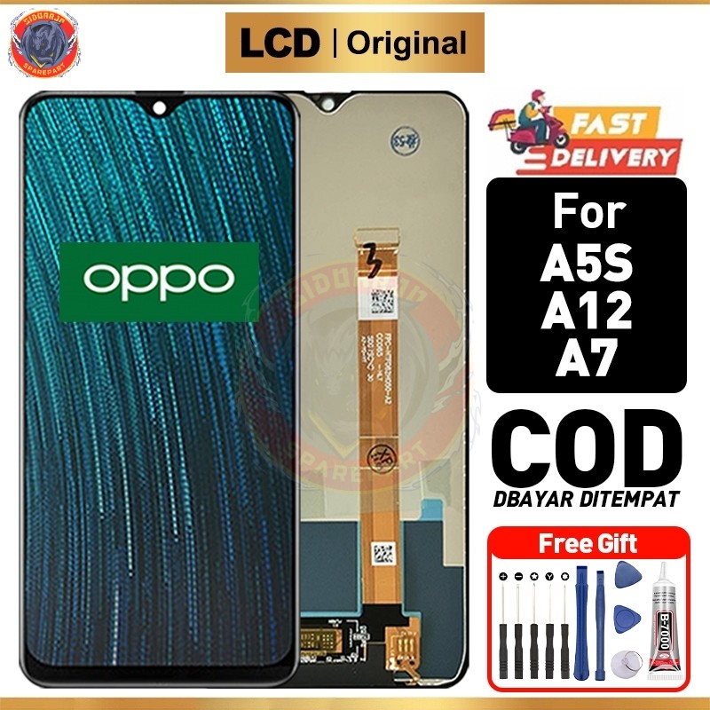 HP Oppo A5s LCD Oppo A12 LCD Oppo Original Fullset TouchscreenA7 ...