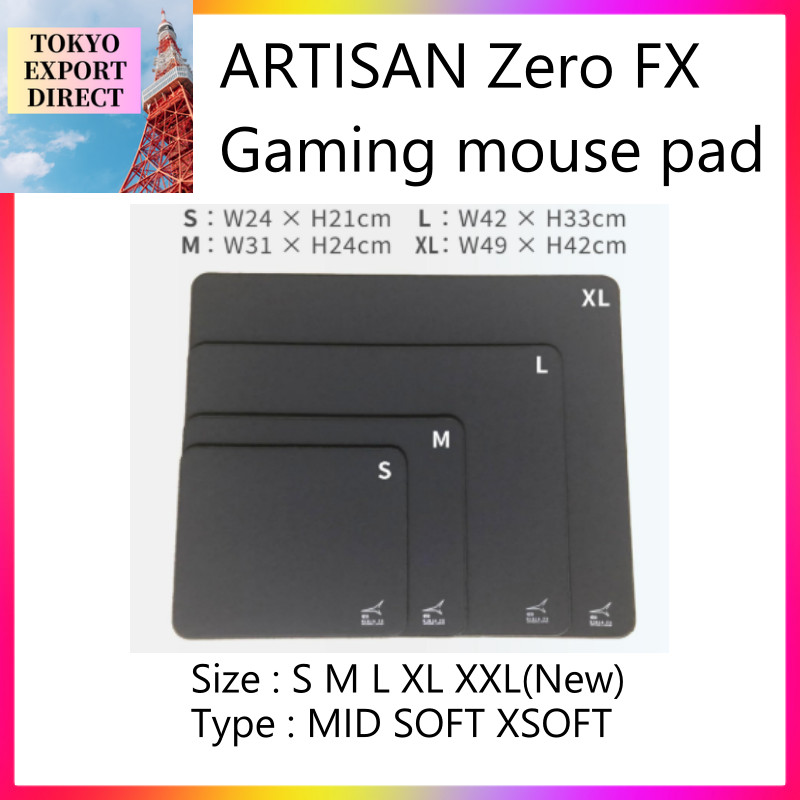 ARTISAN NINJA FX Zero Series Gaming Mousepad - Various Sizes and Styles ...