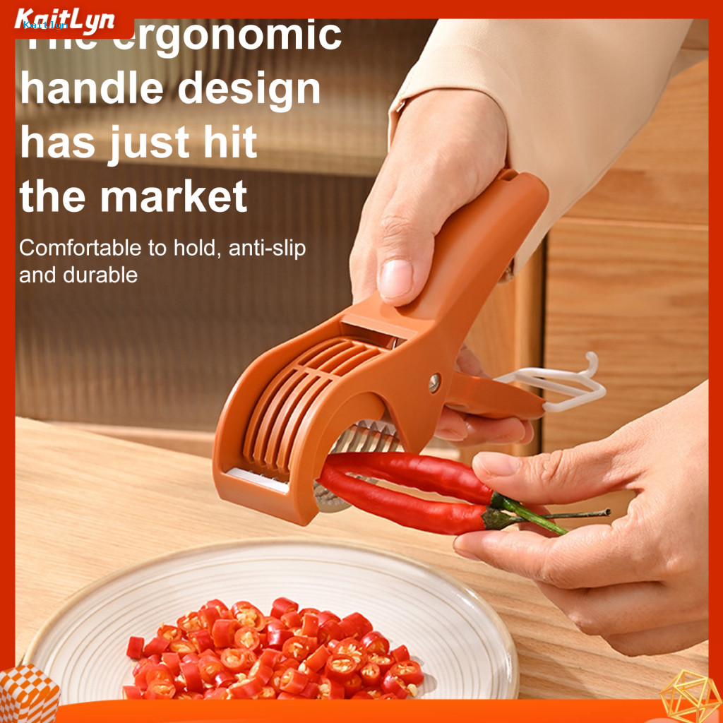 Ergonomic Handle Slicer Quick Cutting Tool for Fruits Effortlessly ...